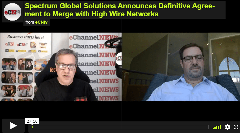 Spectrum Global Solutions Agreement to Merge with High Wire Networks ...